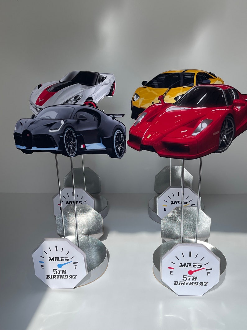 Centerpiece Car Centerpieces Custom Centerpiece, Table Centerpiece ...
