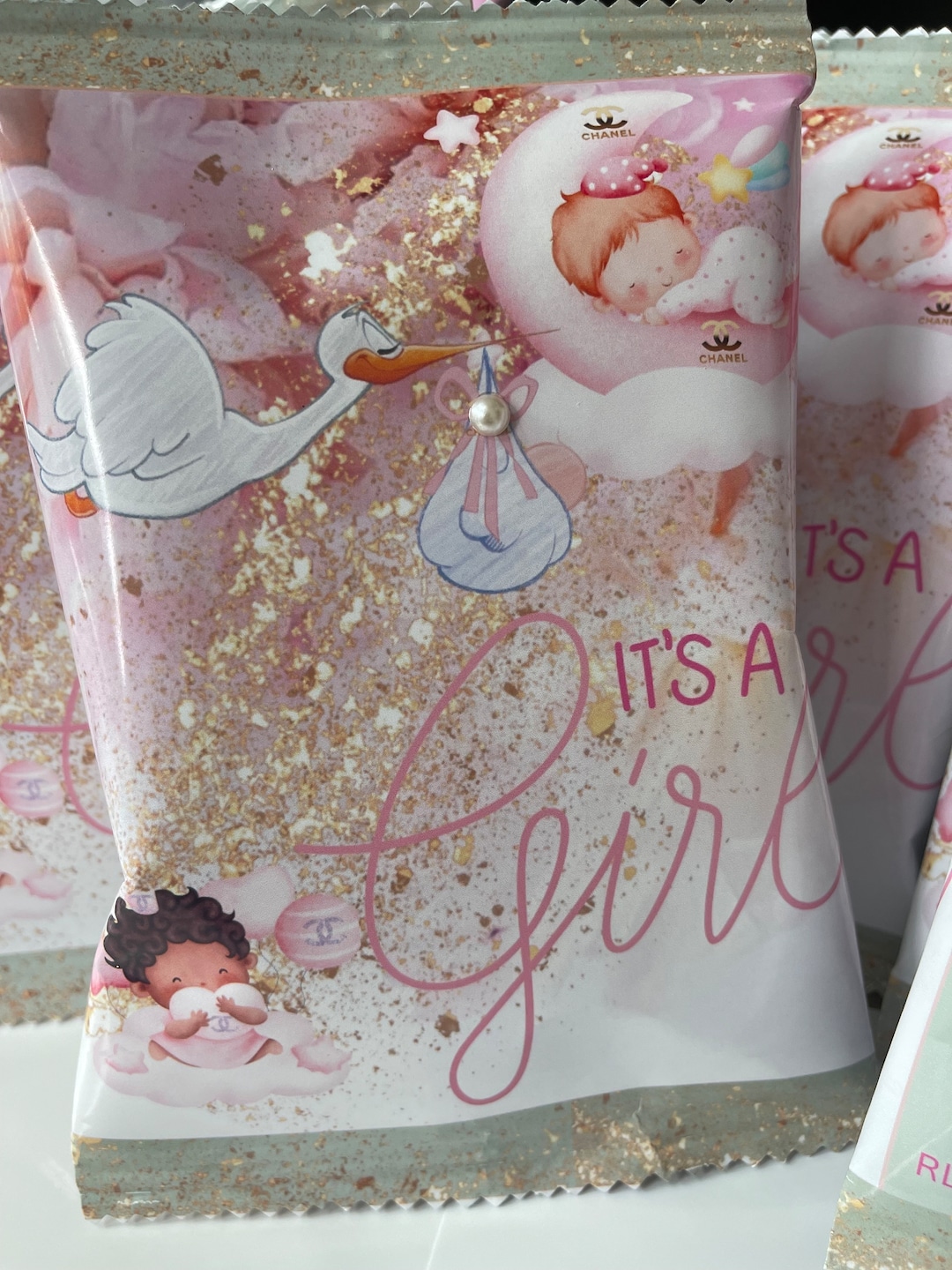 Personalized Chip Bag, Custom Chip Bags , Custom Party Favors, Set of ...