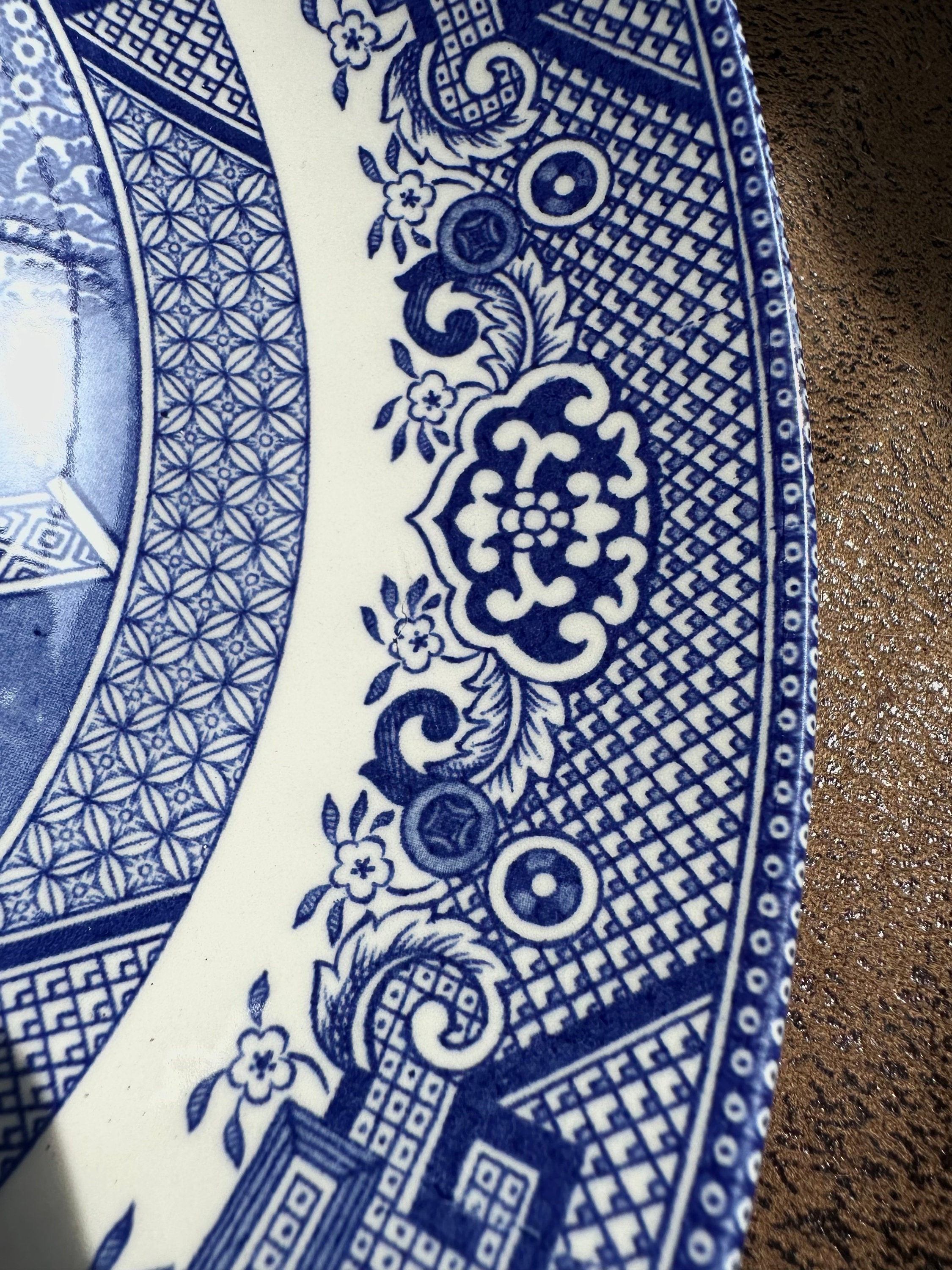 Vintage Royal Stafford Blue Willow China Bowl, Blue and White China ...