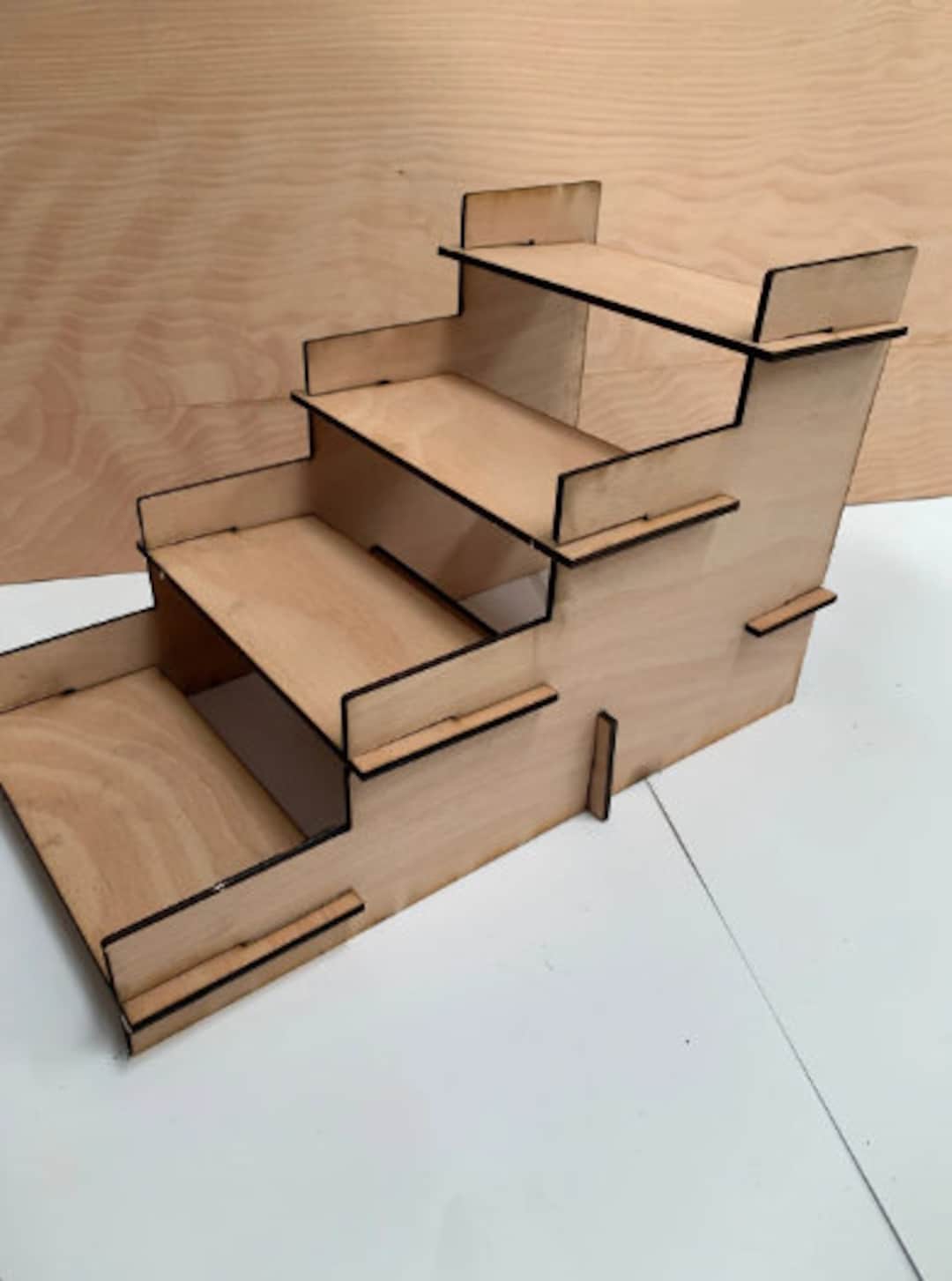 Wooden 4 Tier Display Unit/stand - Etsy