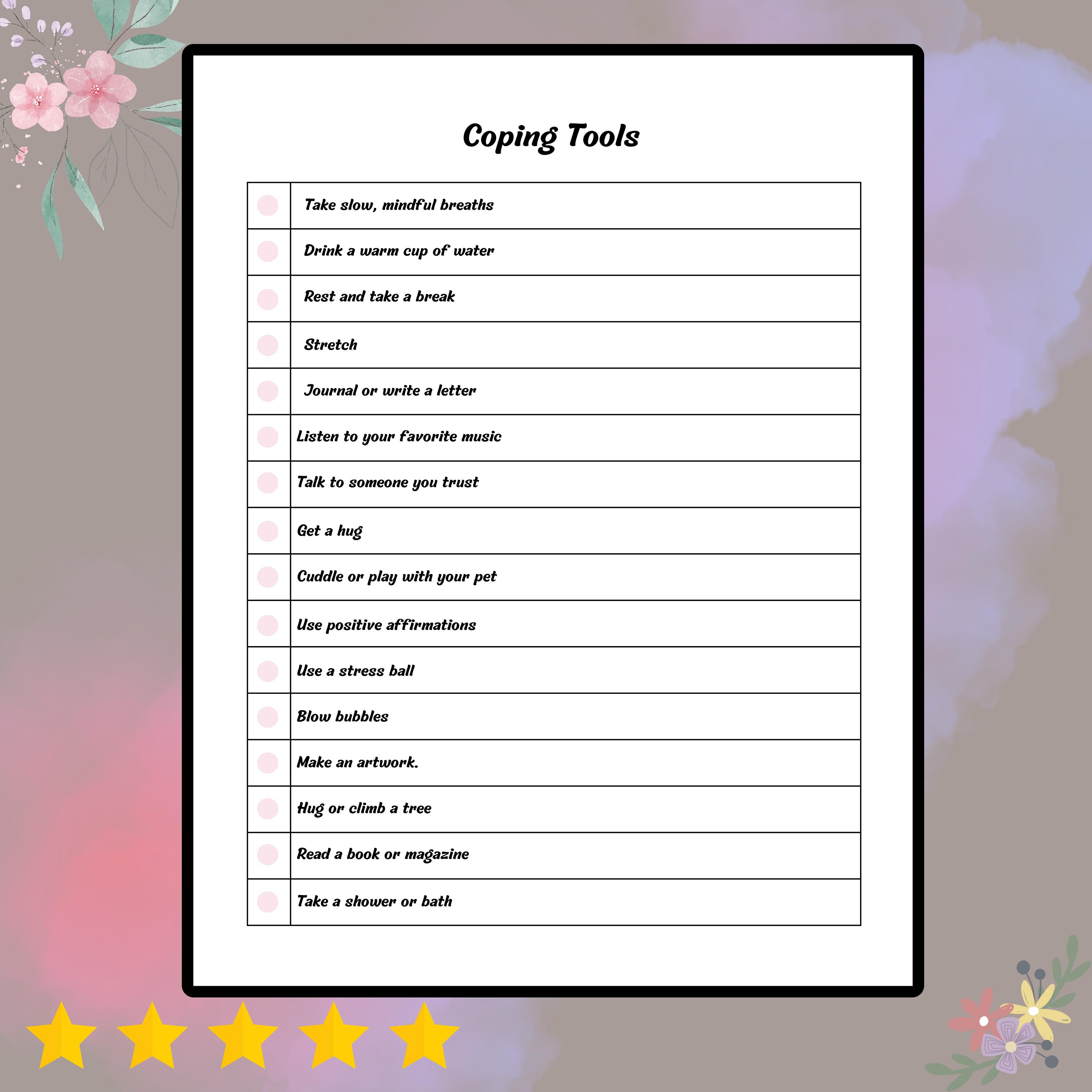 Kids Coping Skills Journal Coping With Divorce for Kids - Etsy