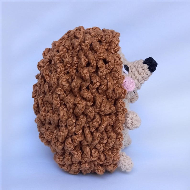 No Sew Fidget Hedgehog Crochet Pattern, Crochet Fidget Toy, Fidget ...