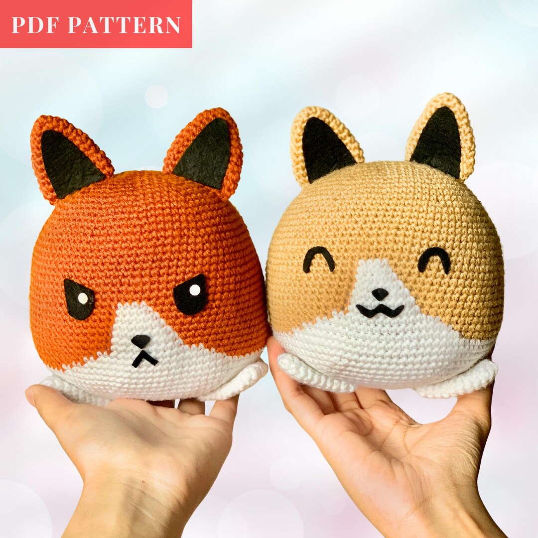 No Sew Anime Animal Crochet Pattern, Easy Anime Crochet, Anime Plushie ...