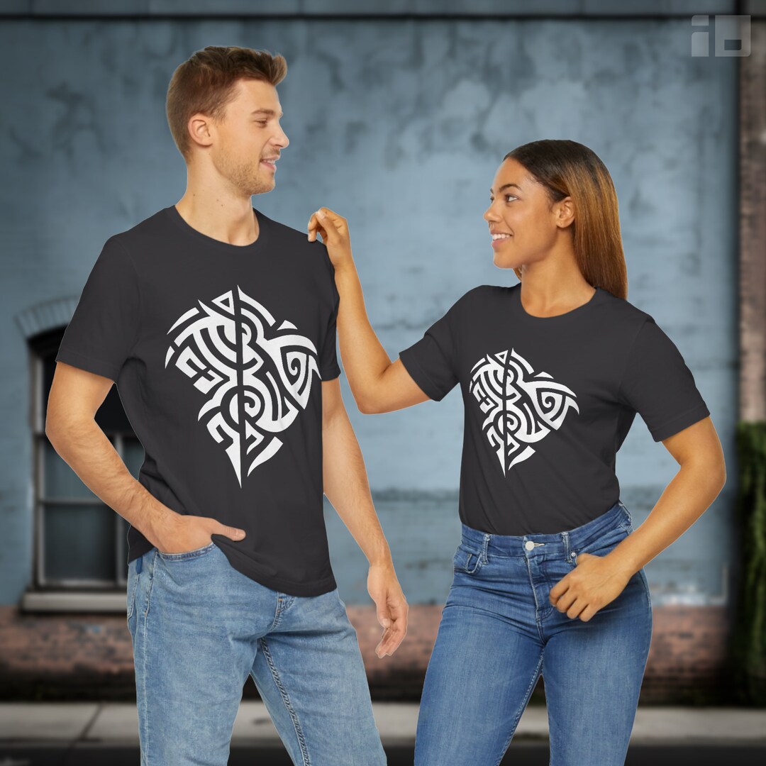 Tattoo Design T Shirt for Men, Tribal Tattoo Tee, Unique Gift for Her ...