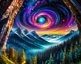 Gateway to A New World 11x14 Digital Art A Part of the Creative ...