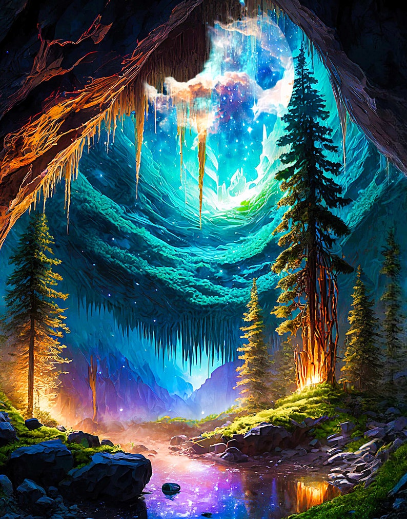 Glimpses of Divinity 11x14 Digital Art (A Part of the Creative ...