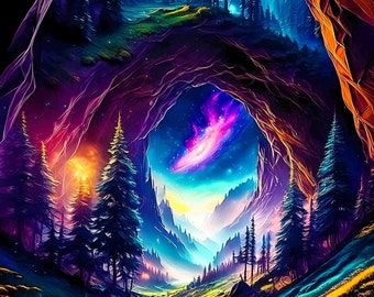 Crystal Cove 11X14 Digital Art (A Part of the Creative Realities ...