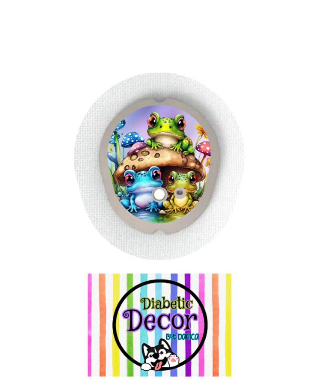 G7/ Frogs Single Sticker / Dexcom G7 Stickers, Diabetes Stickers ...