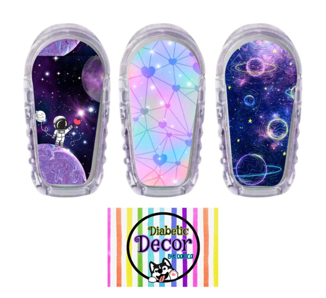 G6/ Outer Space 3 Pack / Dexcom G6 Stickers, Diabetes Stickers, Dexcom ...