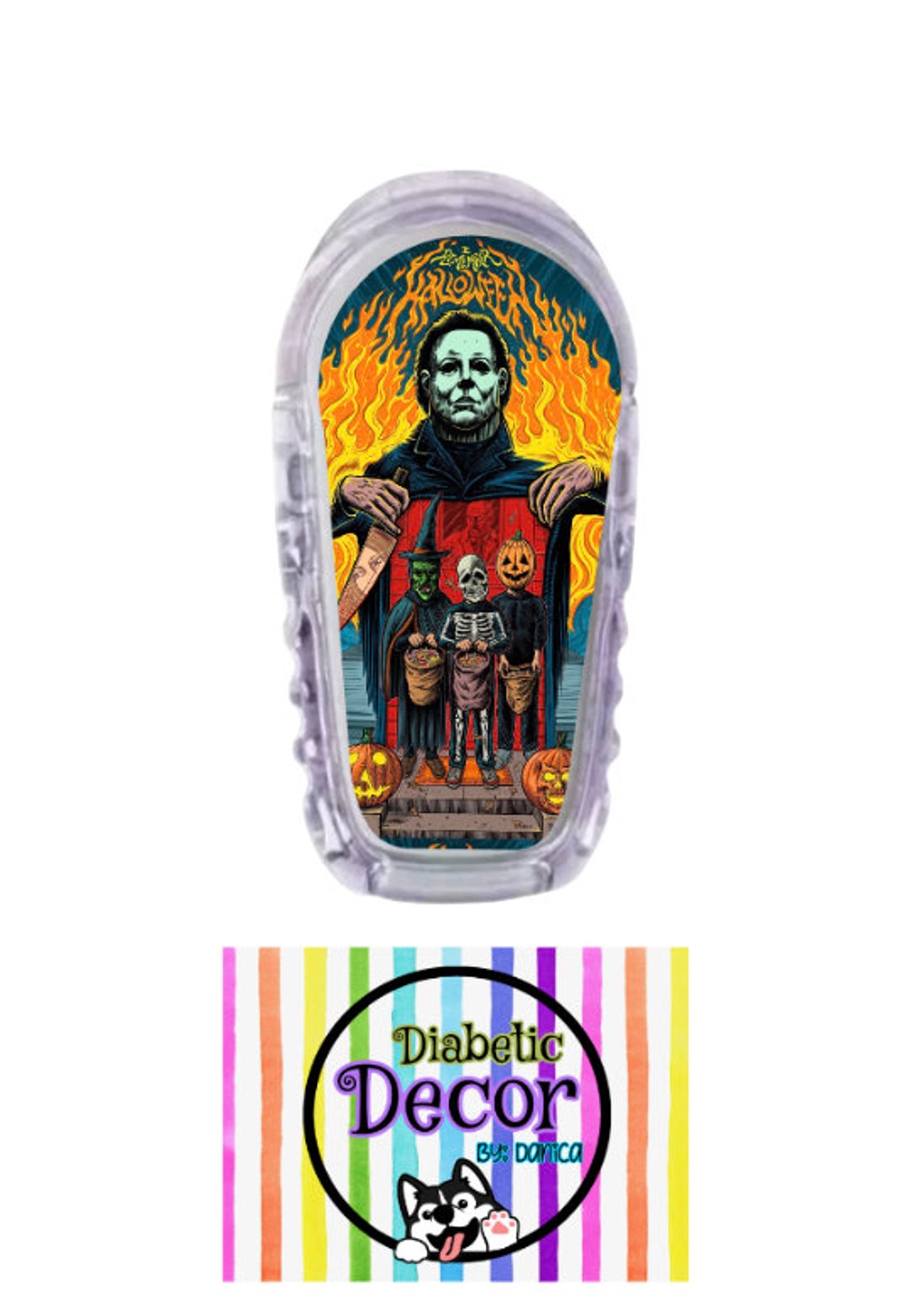 G6/ Micheal Single Sticker / Dexcom G6 Stickers, Diabetes Stickers ...