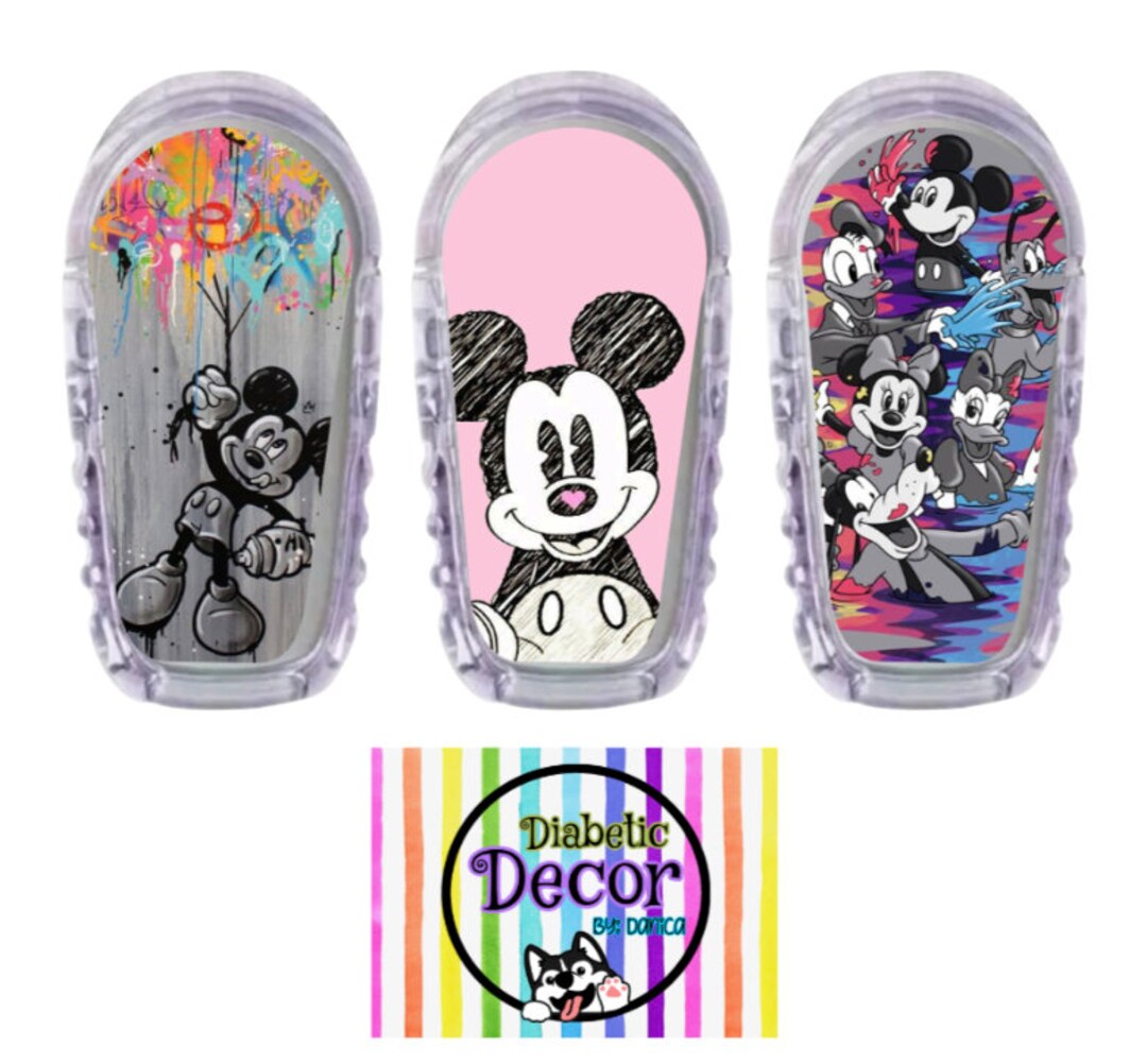 G6/ Mouse Art 3 Pack / Dexcom G6 Stickers, Diabetes Stickers, Dexcom ...