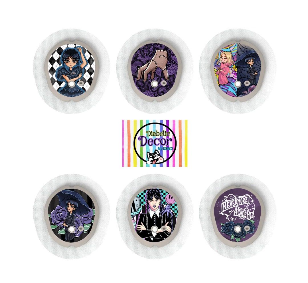 G7/ Wednesday 6 Pack / Dexcom G7 Stickers, Diabetes Stickers, Dexcom ...