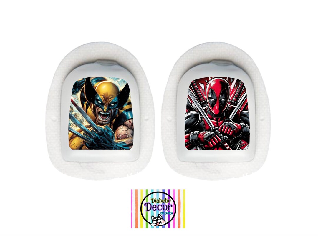 Omnipod Super Human 2 Pack / Omnipod Sticker/ Diabetes Stickers ...