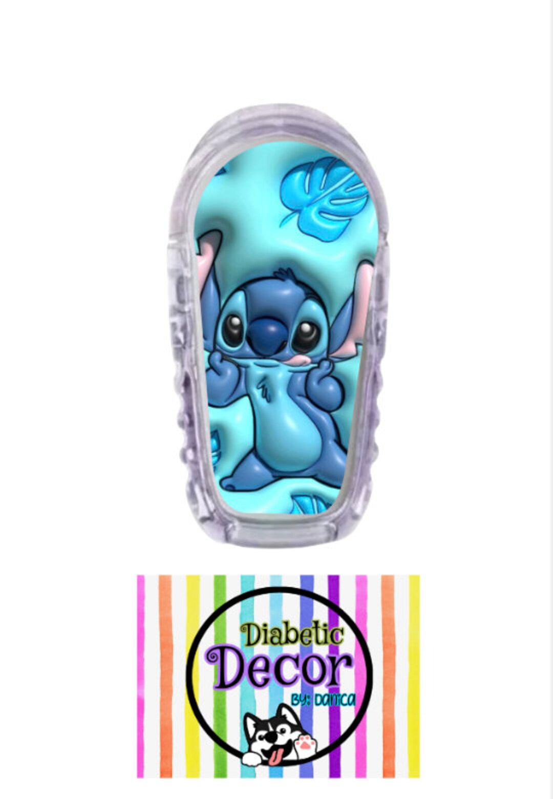 G6/ Blue Alien Single Sticker / Dexcom G6 Stickers, Diabetes Stickers ...