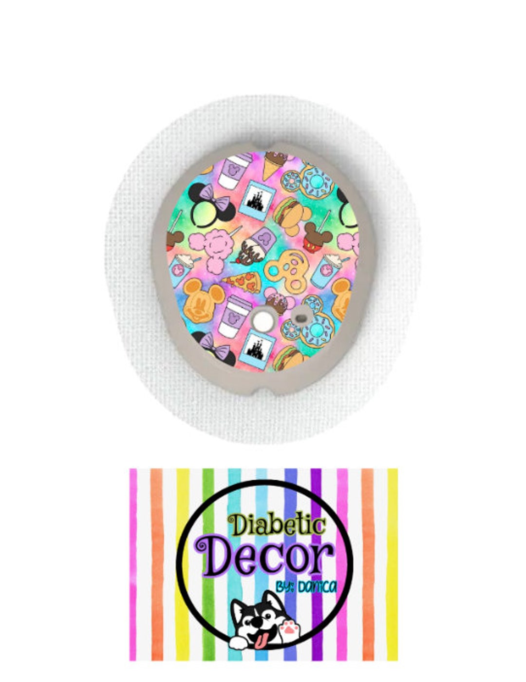 G7/ Snacks Single Sticker / Dexcom G7 Stickers, Diabetes Stickers ...