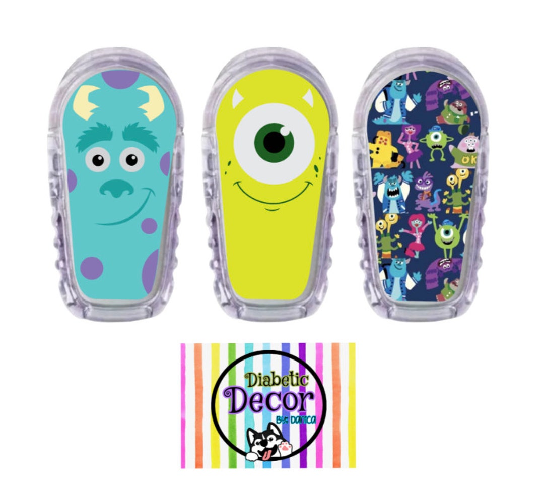 G6/ Monsters 3 Pack /dexcom G6 Stickers, Diabetes Stickers, Dexcom ...
