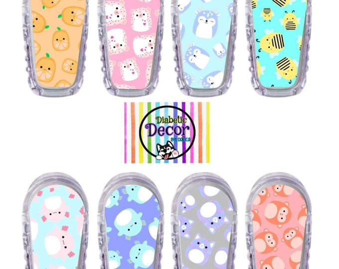G6/ Squishies 8 Pack /dexcom G6 Stickers, Diabetes Stickers, Dexcom ...