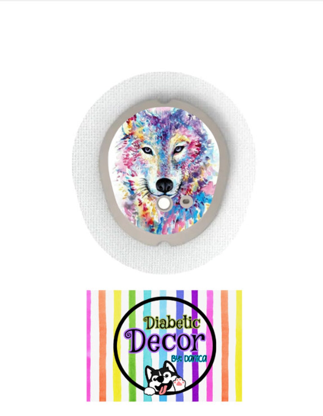 G7/ Pastel G7 Single Sticker /dexcom G7 Stickers, Diabetes Stickers ...