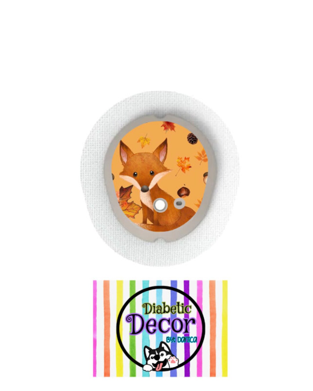 G7/ Fox Single Sticker /dexcom G7 Stickers, Diabetes Stickers, Dexcom ...