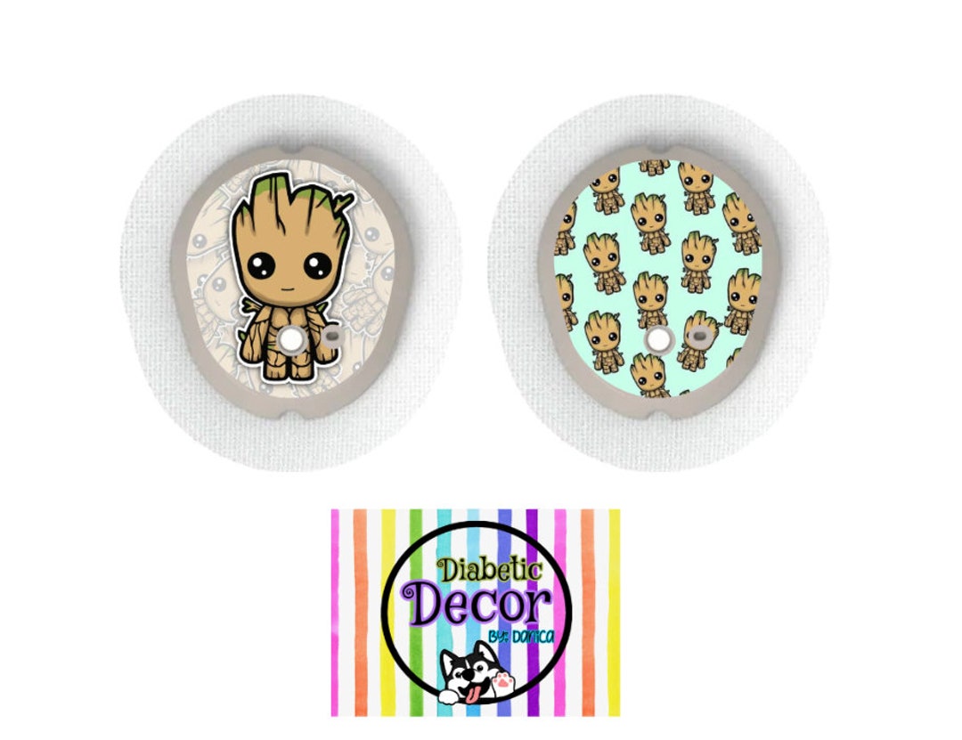 G7/ Baby Root 2 Pack / Dexcom G7 Stickers, Diabetes Stickers, Dexcom ...