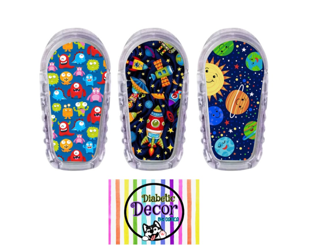 G6/ Space, Aliens & Planets 3 Pack /dexcom G6 Stickers, Diabetes ...