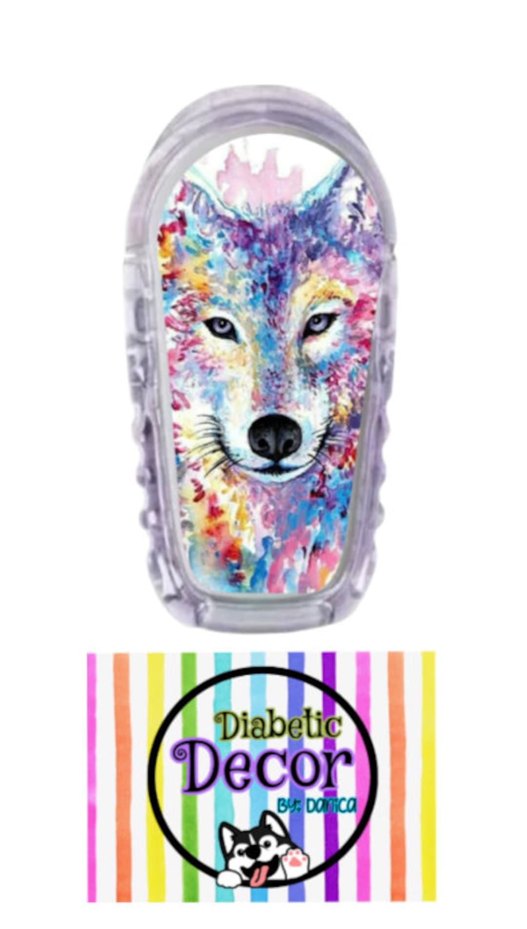 G6/ Pastel Single Sticker / Dexcom G6 Stickers, Diabetes Stickers ...