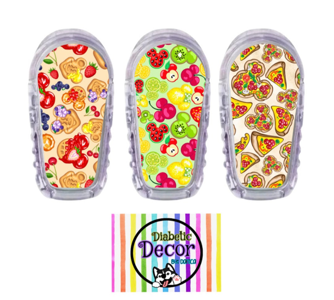 G6/ Mouse Food 3 Pack / Dexcom G6 Stickers, Diabetes Stickers, Dexcom ...
