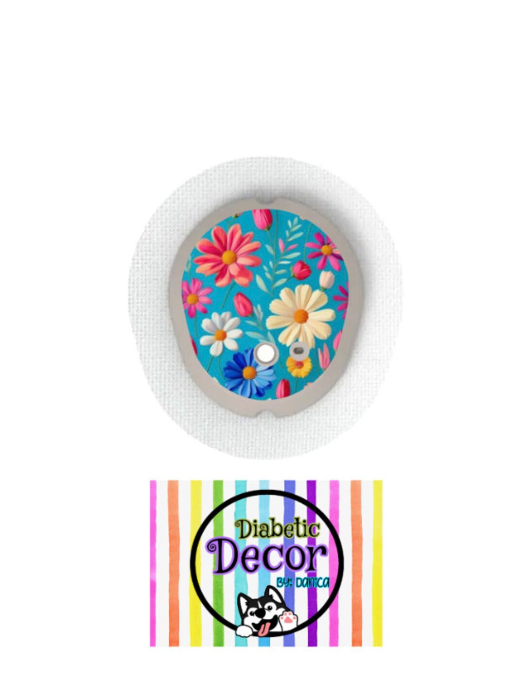 G7/ Daisy Single Sticker /dexcom G7 Stickers, Diabetes Stickers, Dexcom ...