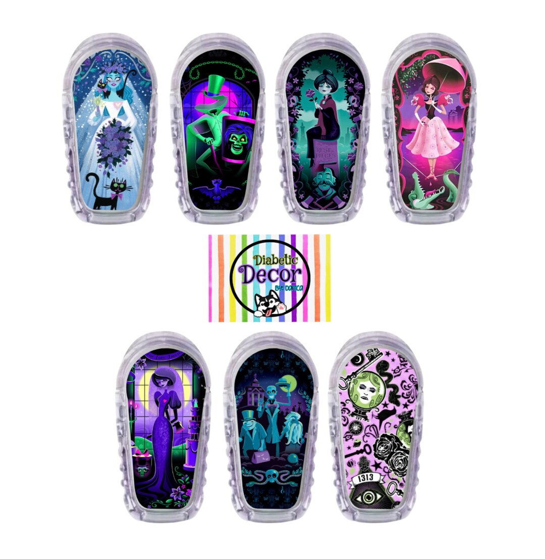 G6/ Haunted 7 Pack /dexcom G6 Stickers, Diabetes Stickers, Dexcom ...