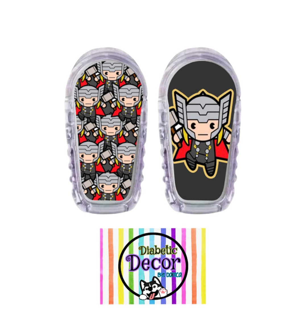 G6/ Thunder 2 Pack / Dexcom G6 Stickers, Diabetes Stickers, Dexcom ...