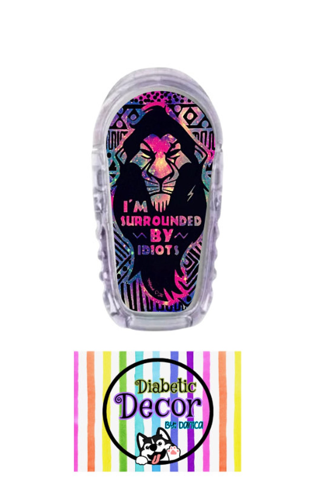 G6/ I'm Surrounded by Single Sticker / Dexcom G6 Stickers, Diabetes ...