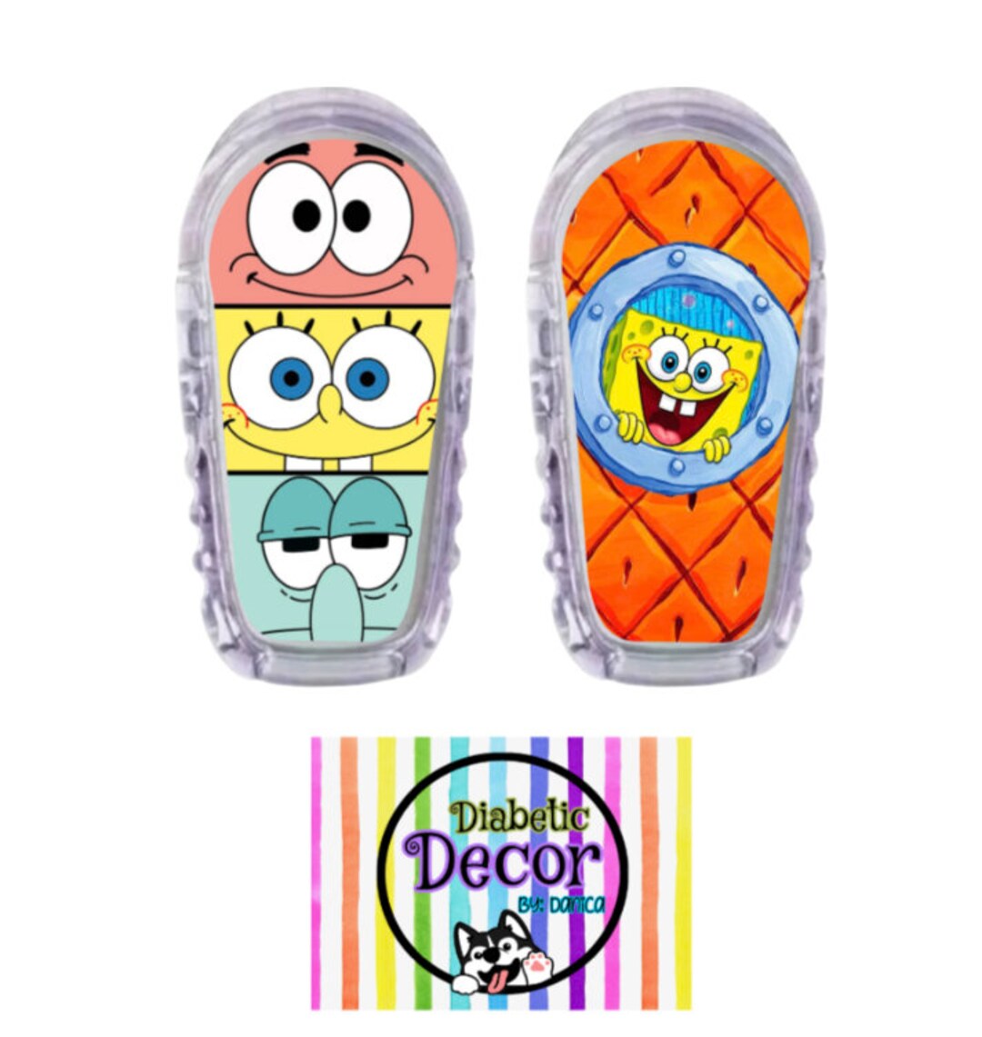 G6/ Sponge 2 Pack / Dexcom G6 Stickers, Diabetes Stickers, Dexcom ...