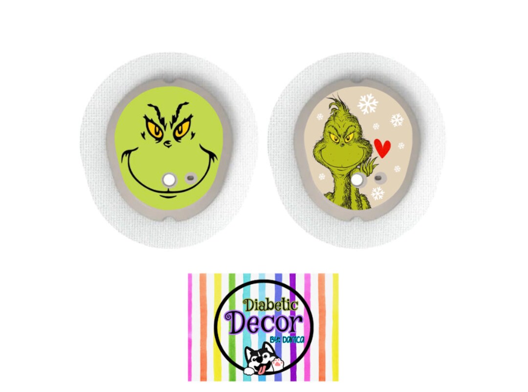 G7/ Christmas Gross 2 Pack / Dexcom G7 Stickers, Diabetes Stickers ...