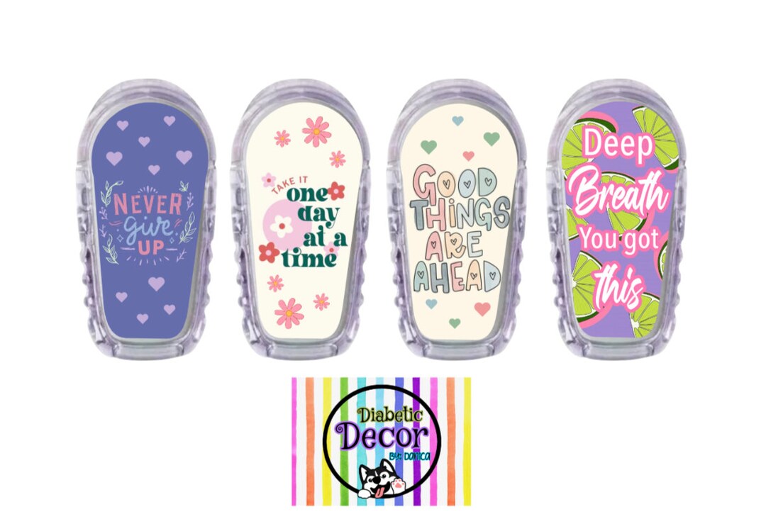 G6/ Inspirational Sayings 4 Pack /dexcom G6 Stickers, Diabetes Stickers ...