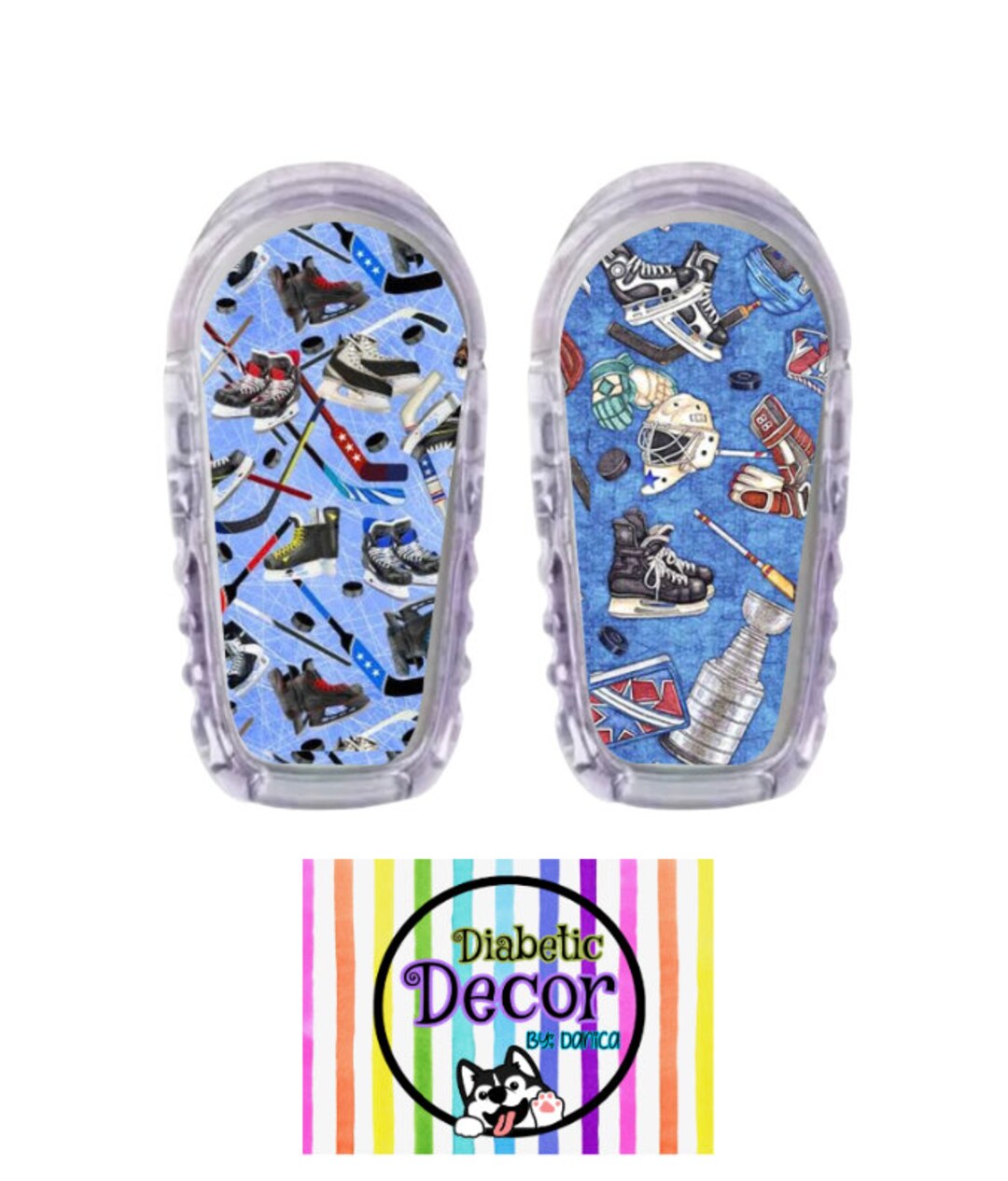 G6/ Hockey 2 Pack / Dexcom G6 Stickers, Diabetes Stickers, Dexcom ...