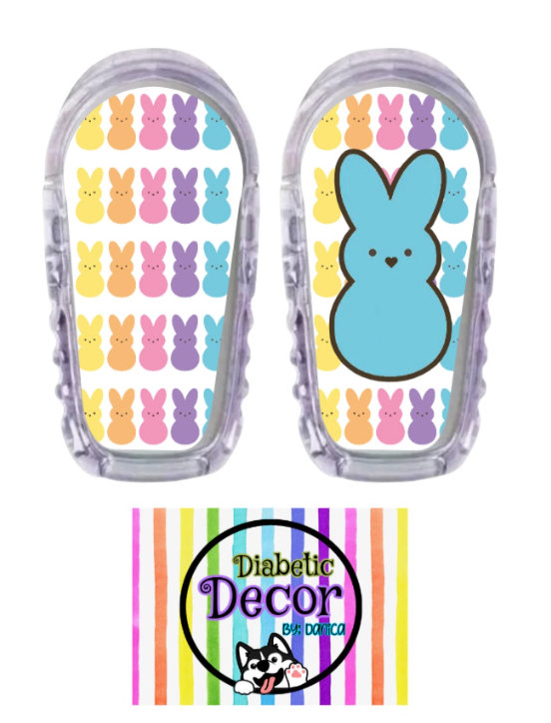 G6/ Hey My Peeps 2 Pack / Dexcom G6 Stickers, Diabetes Stickers, Dexcom ...