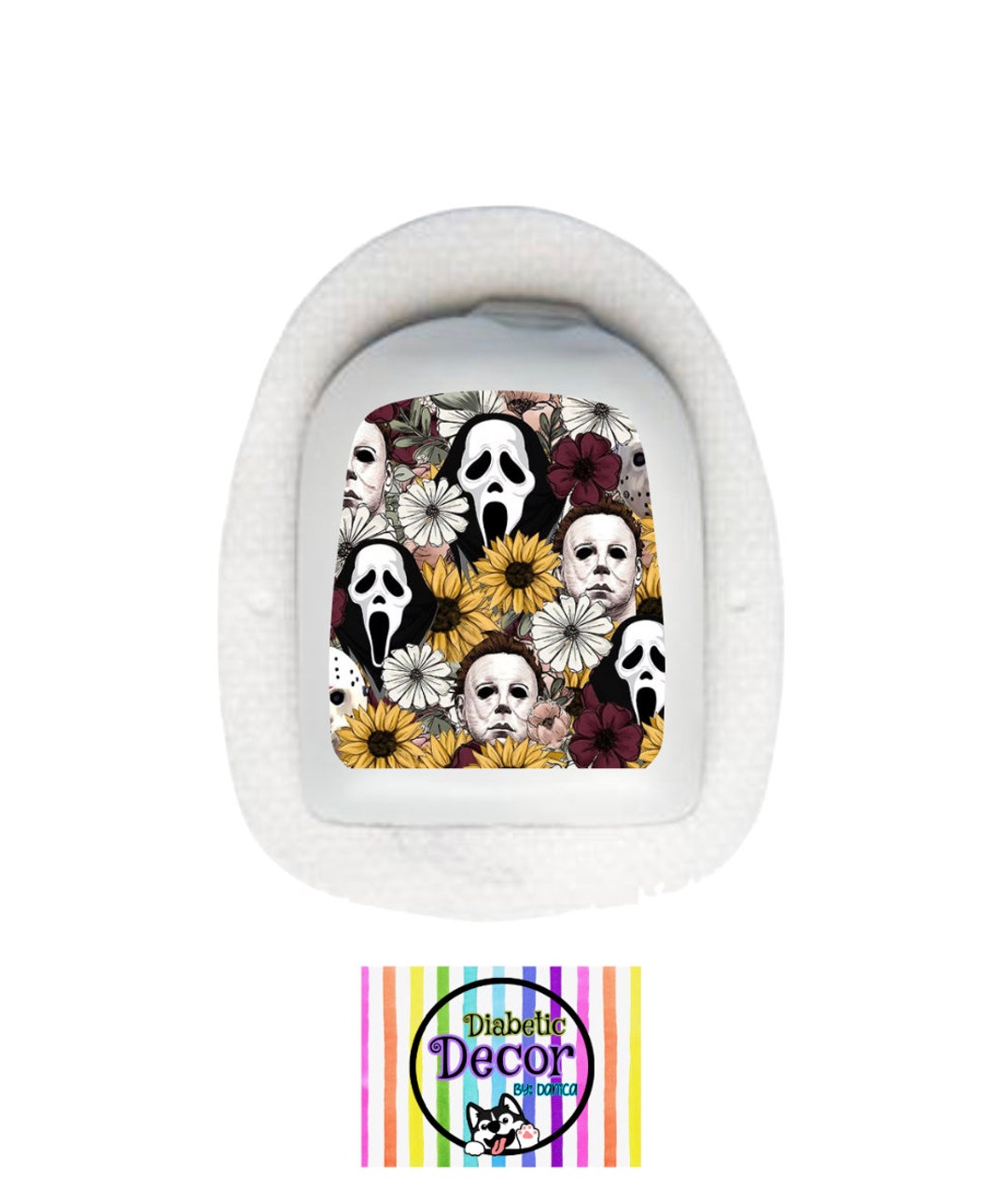 Omnipod Horror Omnipod Sticker Diabetes Stickers Bestseller Omnipod Top Surface Only Decal 