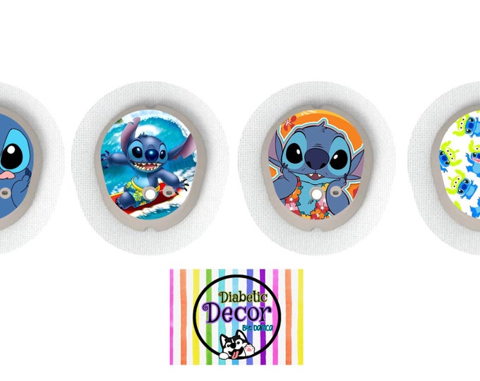 G7/ Blue Alien G7 Single Sticker /dexcom G7 Stickers, Diabetes Stickers ...