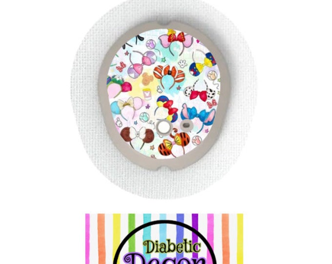 G7/ Mouse Ears Single Sticker / Dexcom G7 Stickers, Diabetes Stickers ...