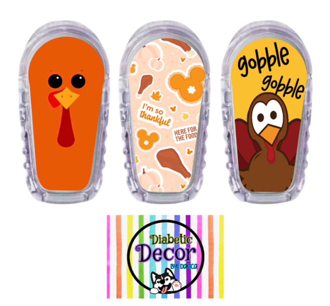 G6/ Turkey 3 Pack / Dexcom G6 Stickers, Diabetes Stickers, Dexcom ...