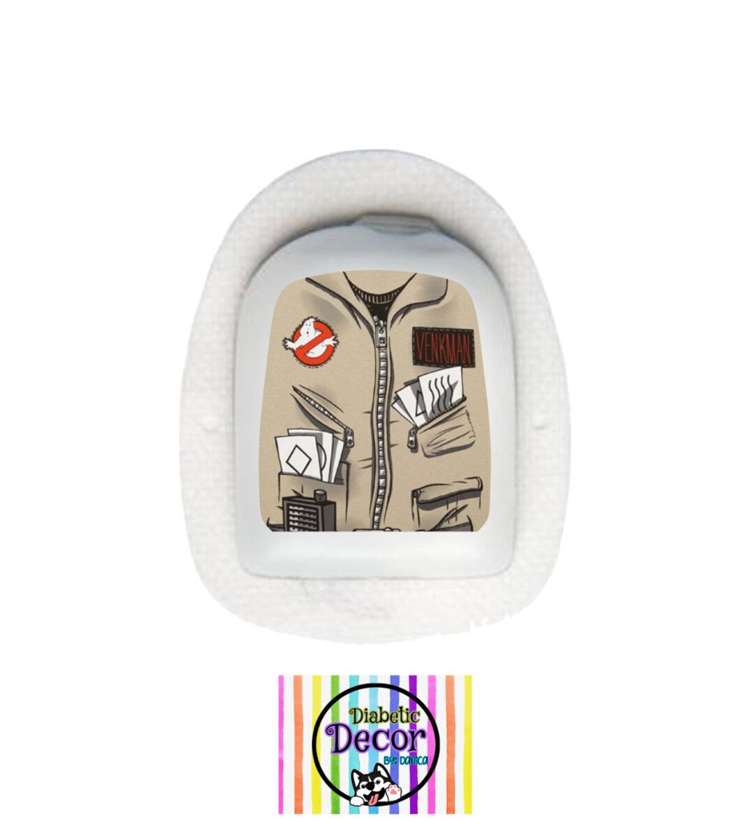 Omnipod Ghost Suit Single /omnipod Sticker/ Diabetes Stickers ...