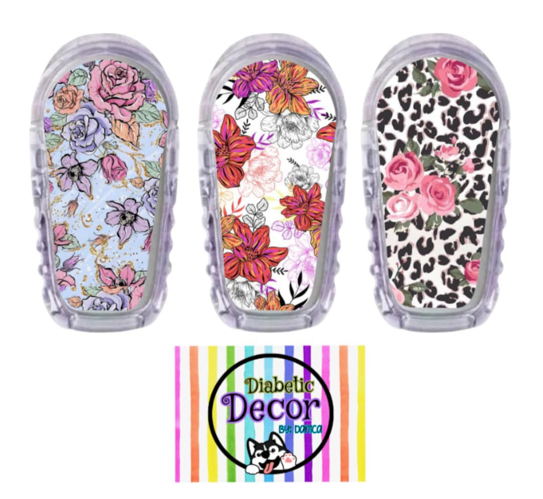 G6/ Floral 3 Pack / Dexcom G6 Stickers, Diabetes Stickers, Dexcom ...