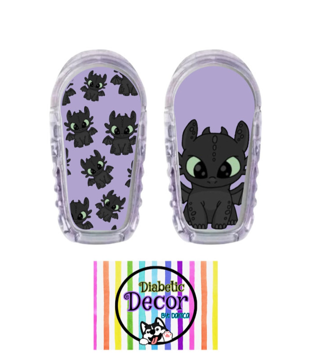 G6/ Dragon 2 Pack / Dexcom G6 Stickers, Diabetes Stickers, Dexcom ...