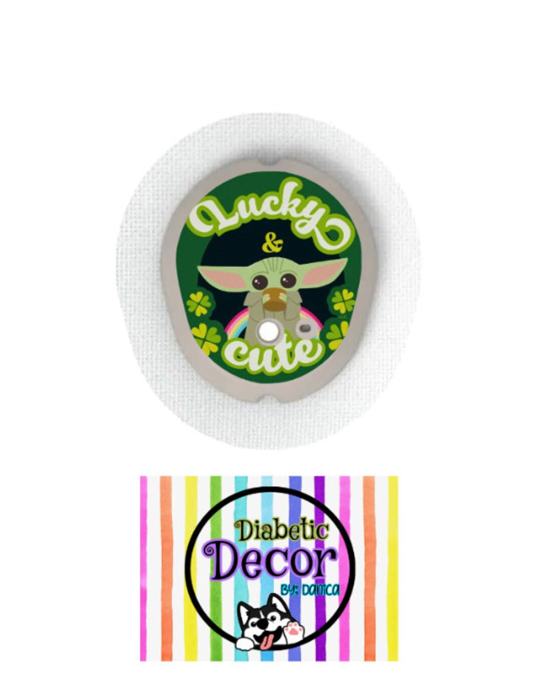 G7/ Lucky & Cute Single Sticker /dexcom G7 Stickers Diabetes - Etsy