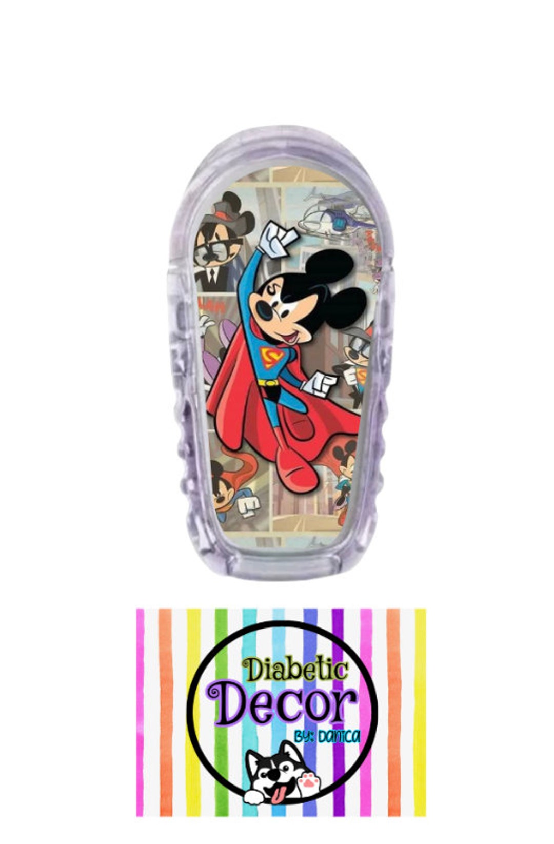 G6/ Super Powers Single Sticker / Dexcom G6 Stickers, Diabetes Stickers ...