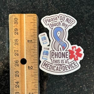 Type 1 Diabetes Phone Sticker/ T1D Stickers/ Type 1 Diabetes Awareness ...