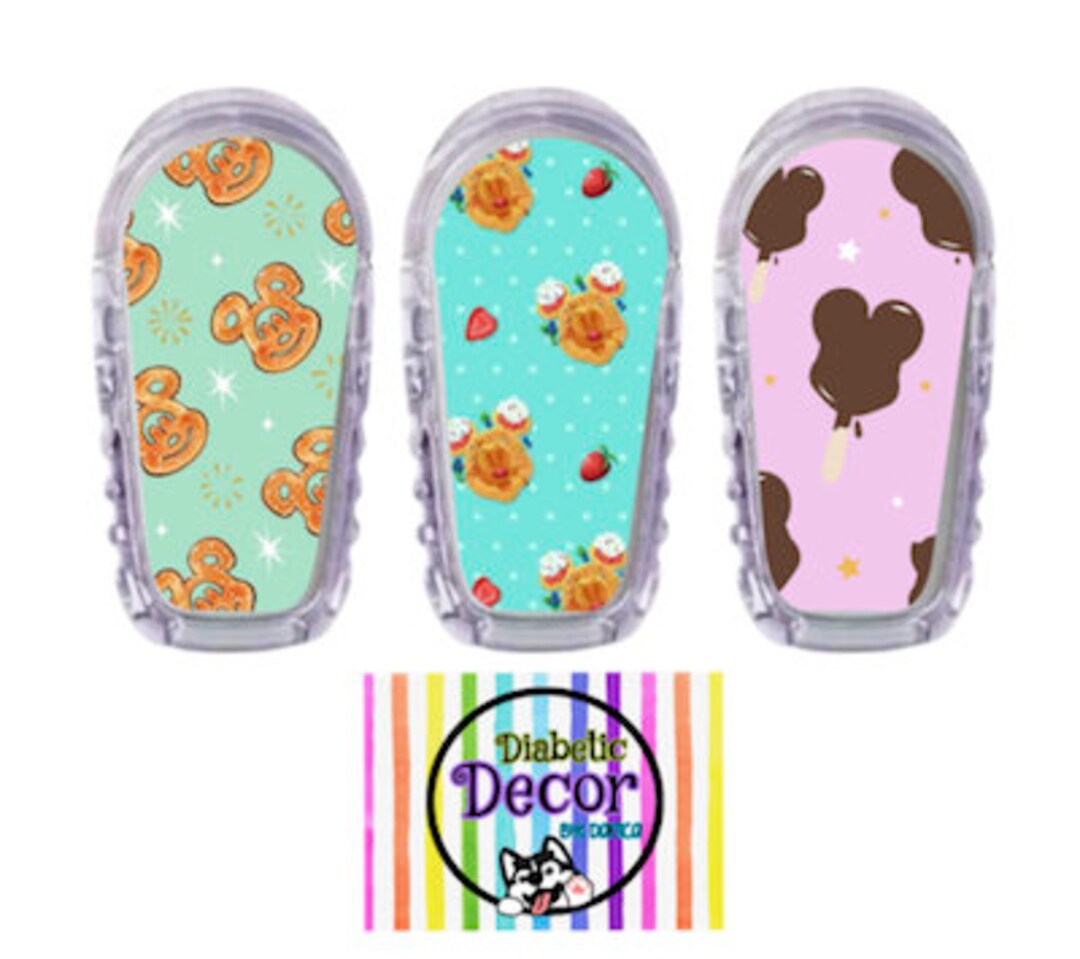 G6/ Fun Park Snacks 3 Pack / Dexcom G6 Stickers, Diabetes Stickers ...