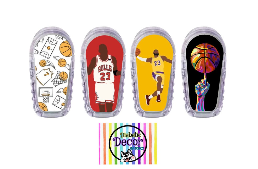 G6/ Basketball 4 Pack /dexcom G6 Stickers, Diabetes Stickers, Dexcom ...