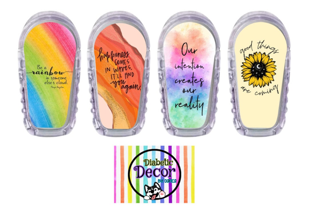 G6/ Quotes 4 Pack /dexcom G6 Stickers, Diabetes Stickers, Dexcom ...