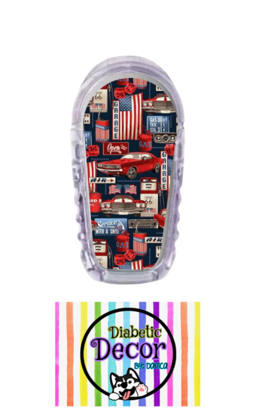 G6/ Classic Cars Single Sticker / Dexcom G6 Stickers, Diabetes Stickers ...